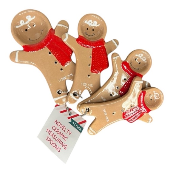 Target | Holiday | New 224 Gingerbread Man 4ct Measuring Spoons ...